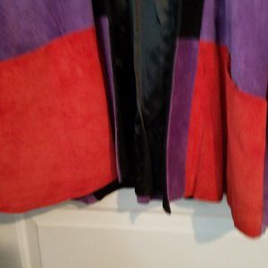 Melanzana | Jackets & Coats | Jacket Genuine Leather Suede Chic | Poshmark